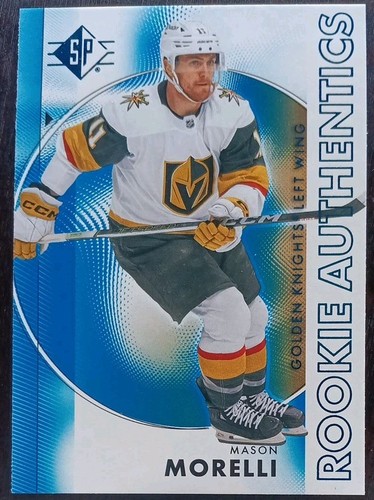2024 - 2025 Upper Deck SP Mason Morelli Rookie Authentics #114 Hockey ...