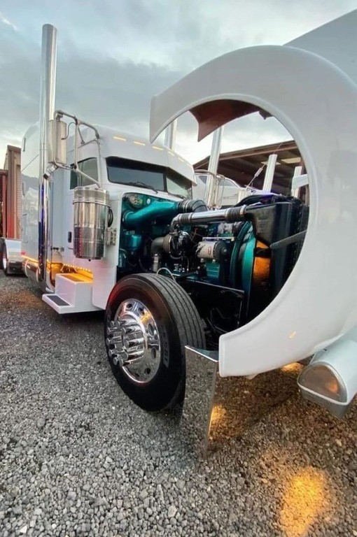 2005 Peterbilt 379 EXHD with 2014 Ritenour 53' Step Deck Trailer | eBay