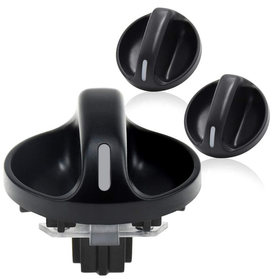 3Pcs/Set for Fit Toyota Tundra Truck Control 2000-06 Dials Knobs A/C ...