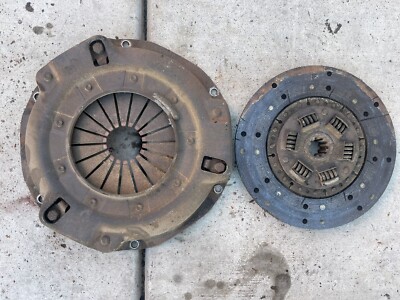 1955 Chevy 235 StoveBolt Engine Parts - Pressure Plate And Example ...