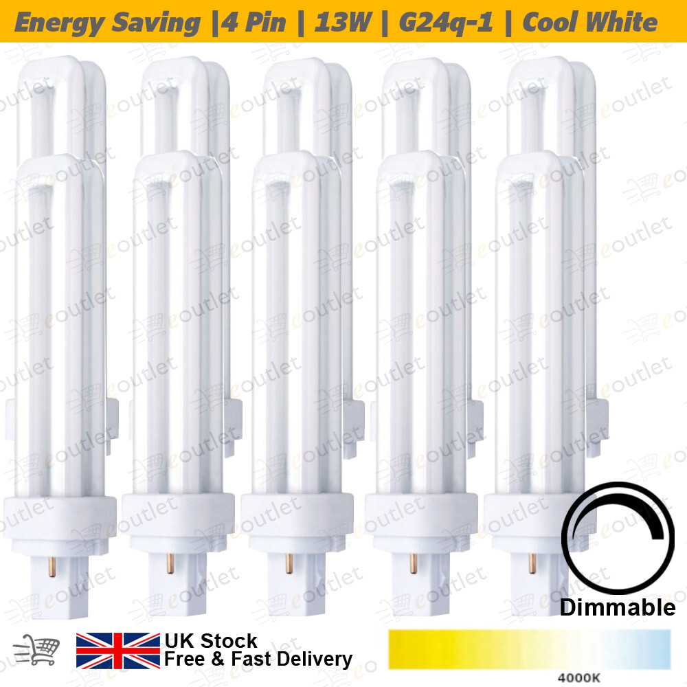 Bell BLD Double Turn G24d-1/G24q-2/G24d-3 CFL Compact Fluorescent Light ...