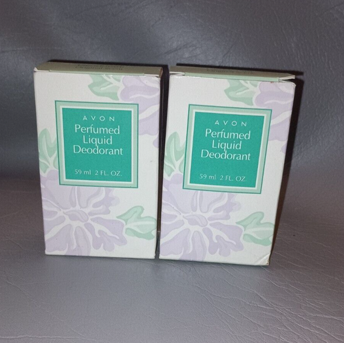 Lot of 2 New AVON Perfumed LIQUID DEODORANT 2 FL OZ / 59 ml Original ...