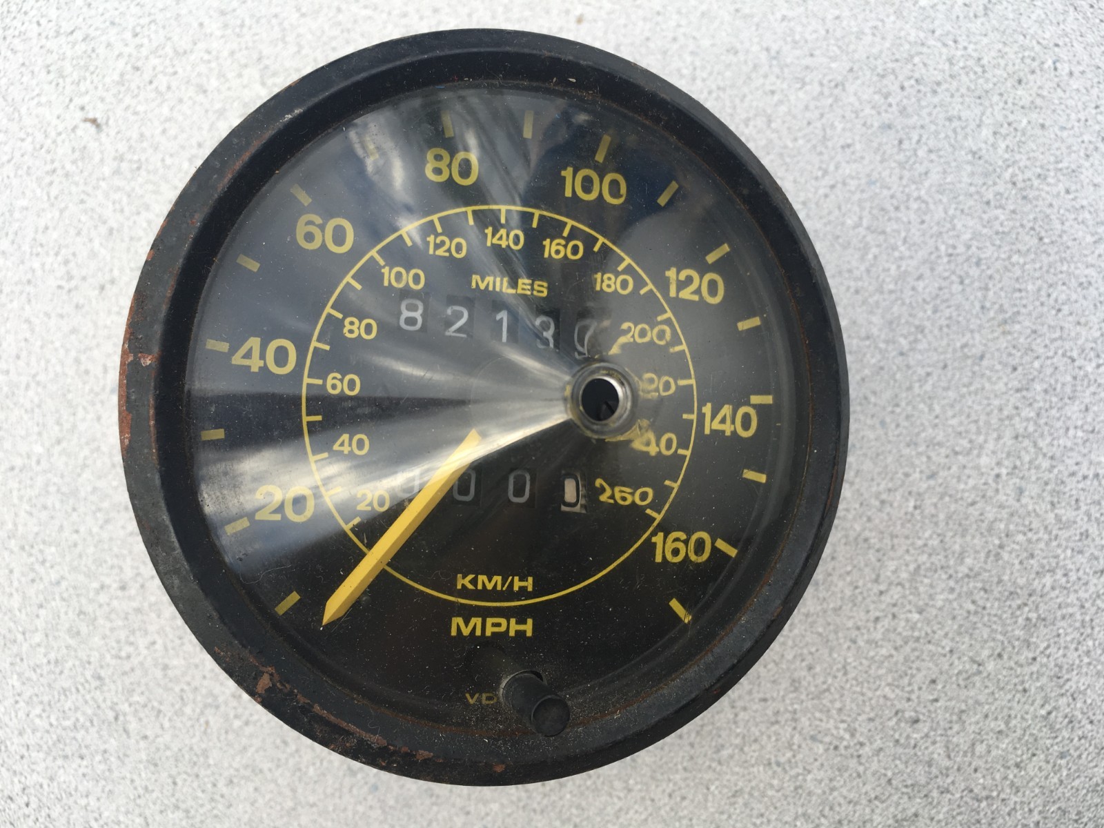 Porsche 944 Speedometer 170 MPH VDO 944 641 036 00 #43 C#G13 | eBay
