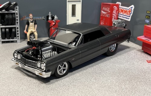 Built Model Kit Pro Street 1964 Impala | eBay