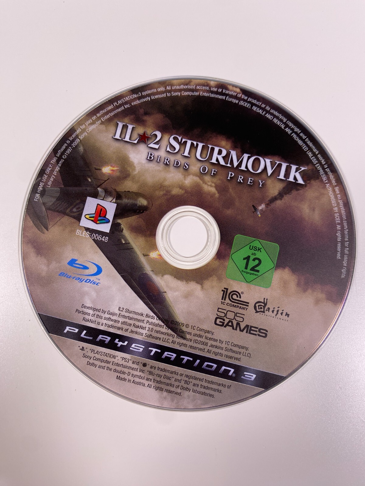 IL 2 Sturmovik Birds of Prey PS3 Game Playstation 3 PAL - Complete ...