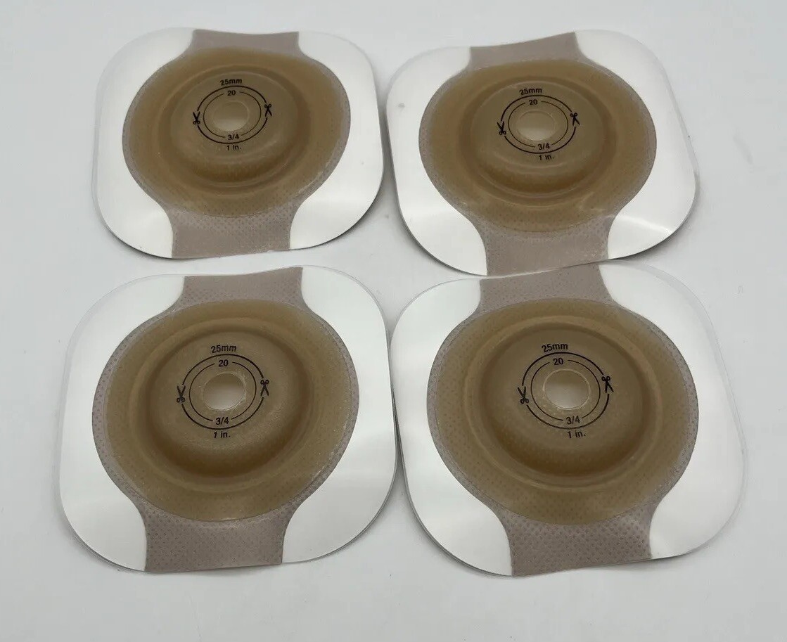 Hollister CeraPlus Skin Barrier 11702, 44mm (1-3/4”) 25mm (1”) 4 Count ...