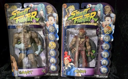 RESAURUS STREET FIGHTER AKUMA SAGAT Round 2 Player 1 NEW 705804405005 ...