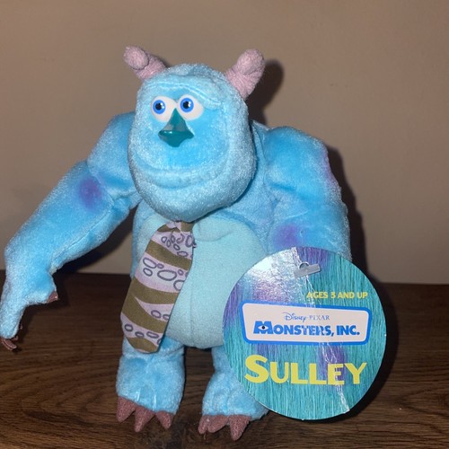 Disney Store Genuine Original Sully Pixar Monsters Inc Stuffed Plush 8 ...