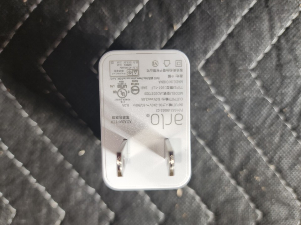 Arlo Original (Netgear) Charging Adapter for all Arlo cameras | eBay