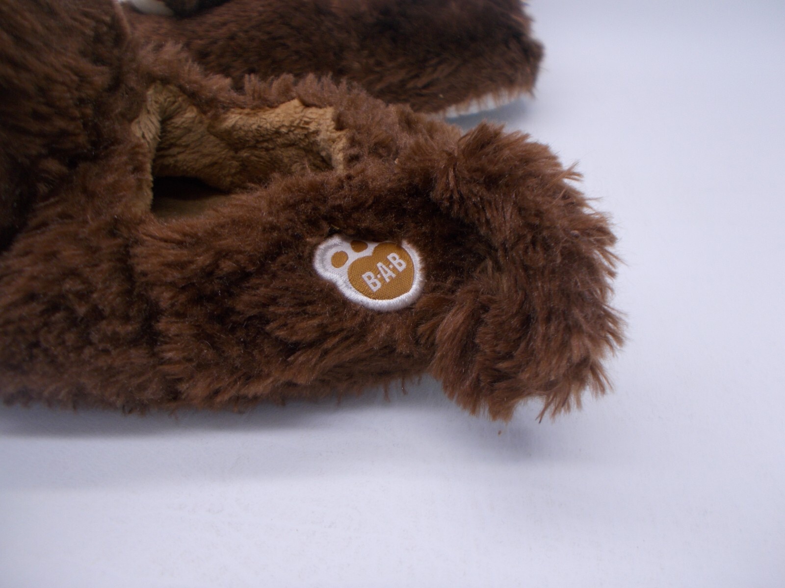 Build-A-Bear Workshop Brown Monkey Slippers Child Sz Med 12-13 BABW | eBay