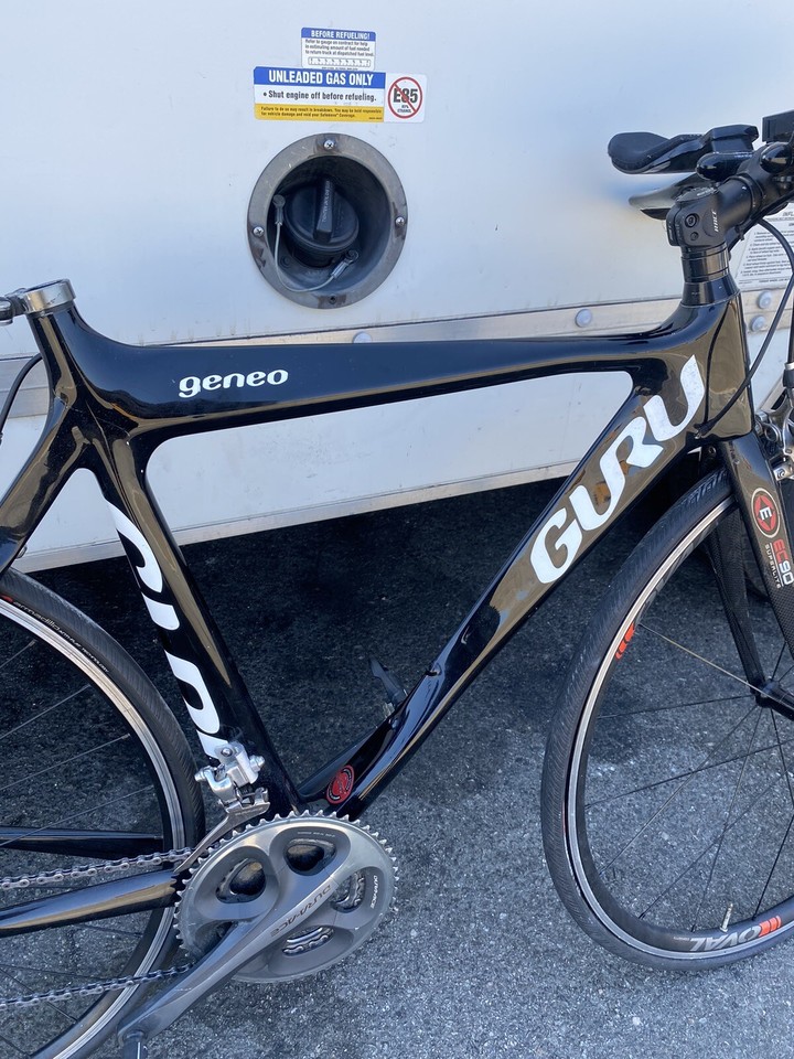 Guru Geneo Carbon Bike Black Bicycle (Read the description) | eBay