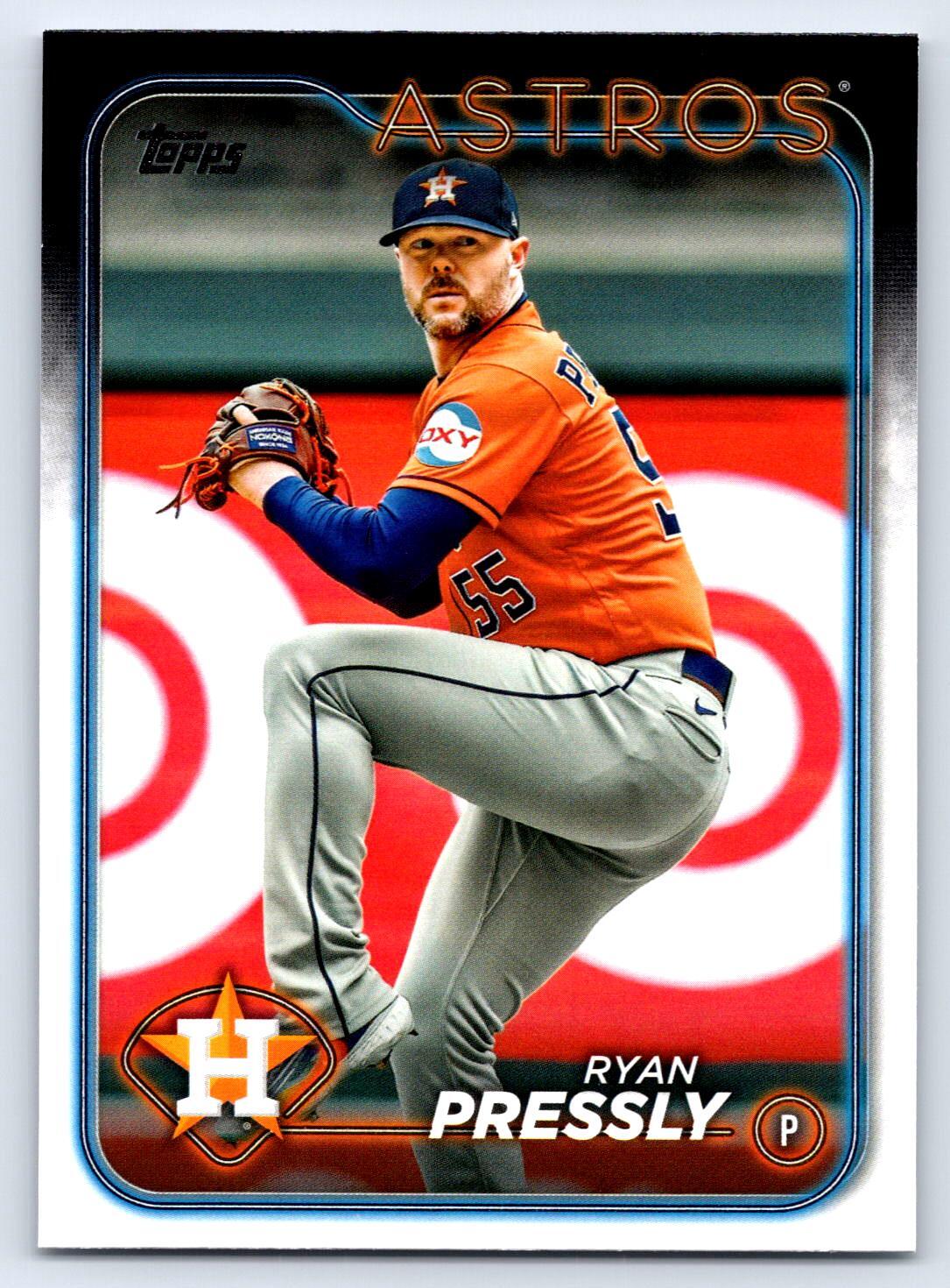 2024 Topps Series 1 Ryan Pressly #331 Houston Astros Baseball Card | eBay