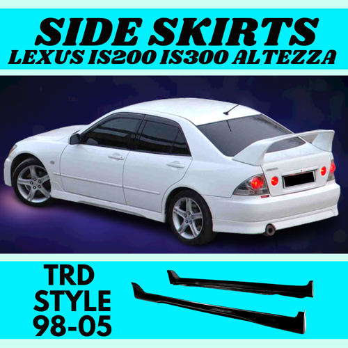 Extension Panels For Lexus IS200 IS300 Altezza (98-05) Side Skirts TRD ...