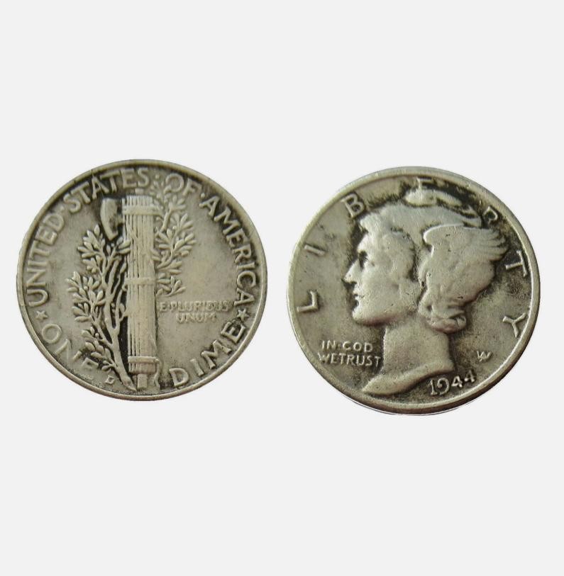 [Lot of 10] Mercury Dimes 1916-1945 90% Silver CHOOSE HOW MANY LOTS OF ...