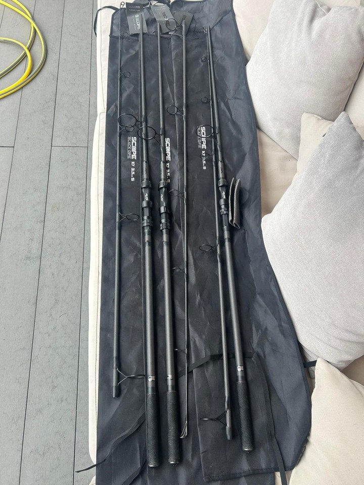 3 X NASH SCOPE BLACK OPS RODS 10ft 3.5lb S | eBay UK