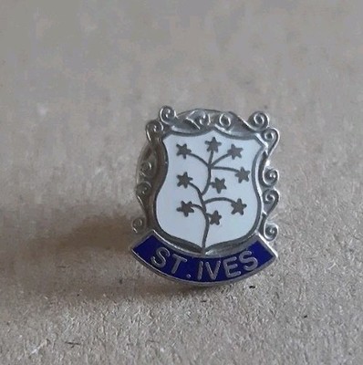 St. Ives Town Enamel Pin Badge Cornwall | eBay UK