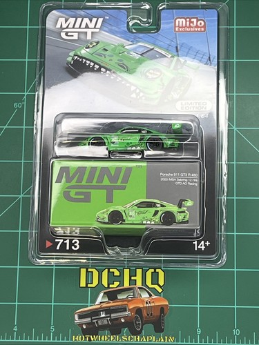 2024 Mini GT 🔥 MIJO EXCLUSIVE PREMIUM 713🔥 2023 Porsche 911 GT3 R #80 ...