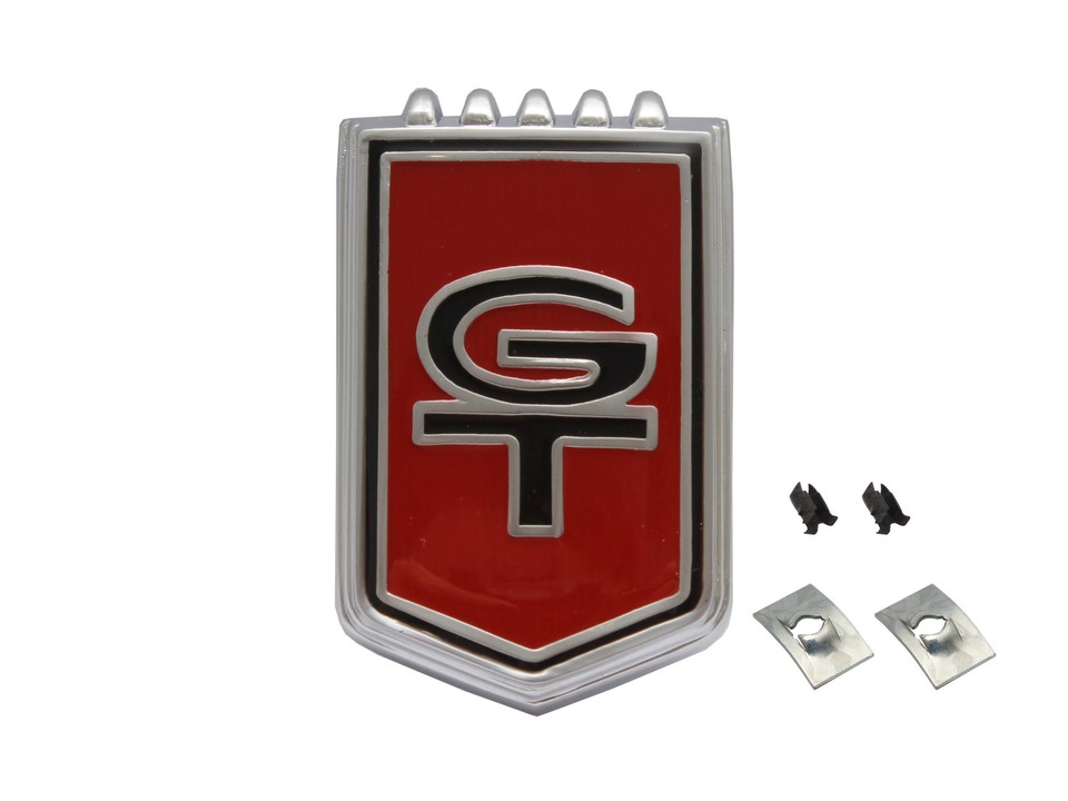 Suit Ford 'GT' Shield Badge Fit Grille or Roof or Boot x1 XR GT emblem ...
