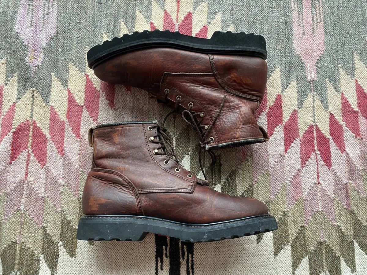 90s Mens Brown Boots