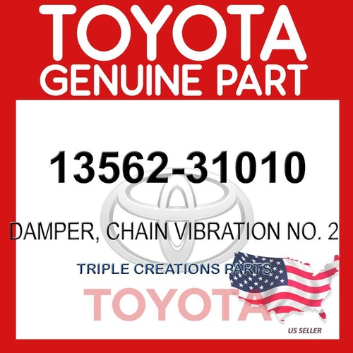 Genuine Toyota 13562-31010 Damper Chain Vibration No. 2 1356231010 OEM ...