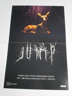 Junip Sophomore Album Poster 11X17 Promotional Mute Records 2013 NEW | eBay