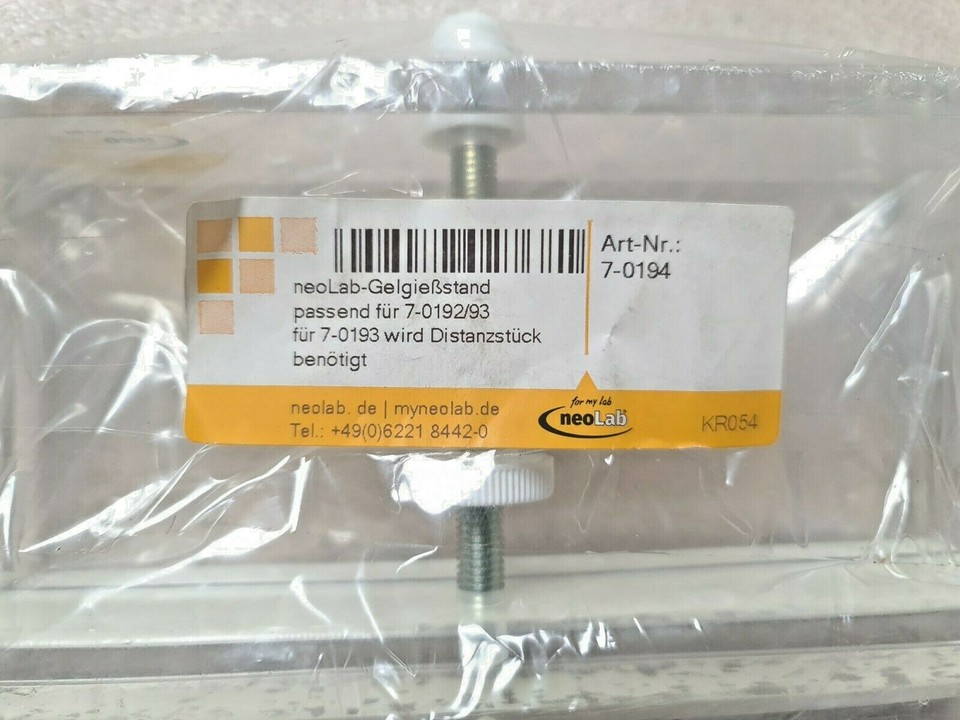 NeoLab Gel Caster Suitable for 7-0192/93 |7-0194 Accessories for ...