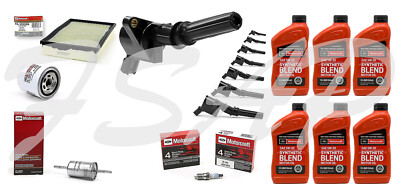Tune Up Kit 1998 Ford Crown Victoria 4.6L V8 Ignition Coil DG508 SP493 ...
