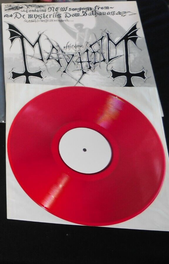 MAYHEM " LIVE IN JESSHEIM" RED 12" LP | eBay