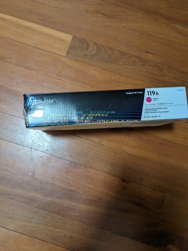 HP 119A Genuine Toner Cartridge Magenta LaserJet W2093A open box new ...
