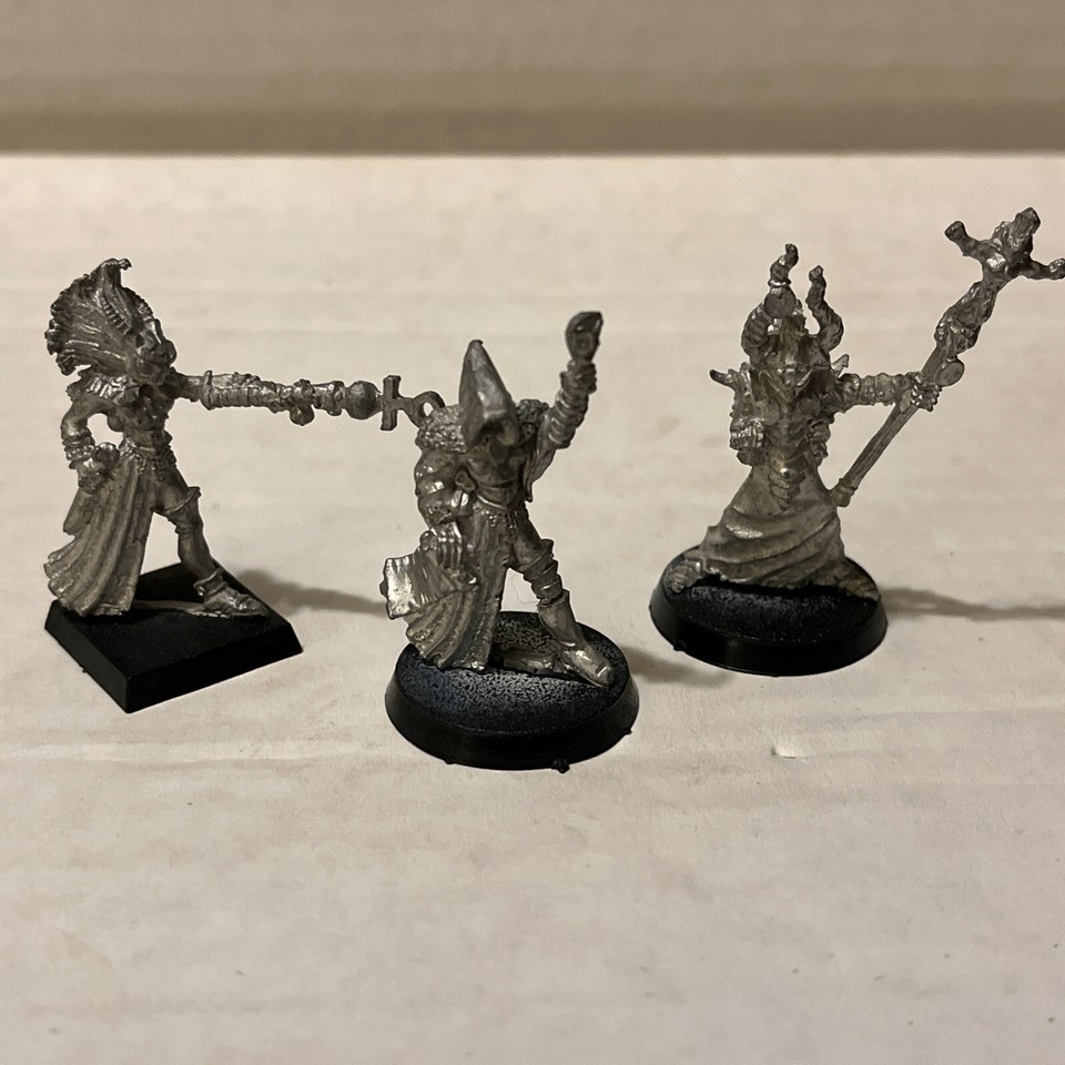 31 WARHAMMER OLDHAMMER 80s MINIATURES CITADEL GW CHAOS, SORCERERS ...