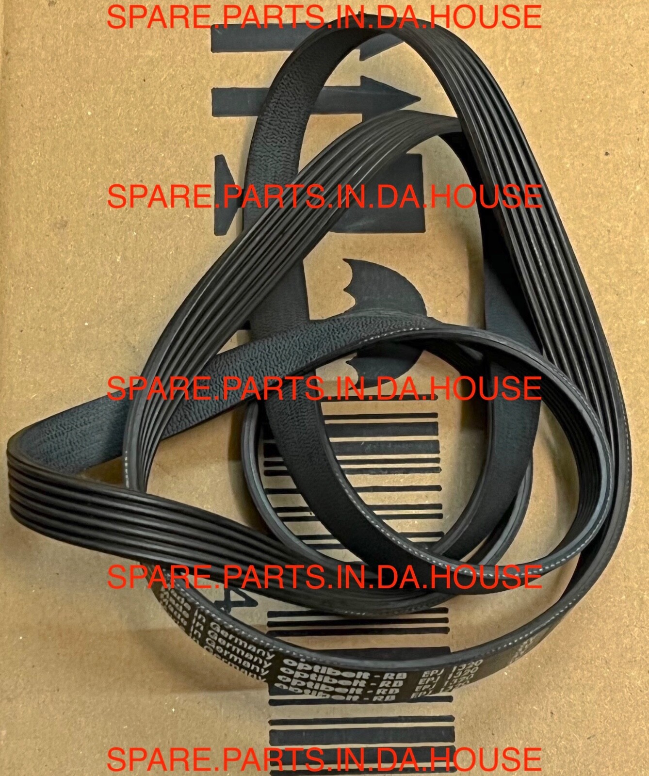 Miele Washing Machine Motor Drum Drive Belt W2819I W287 W297 W300 W302 ...