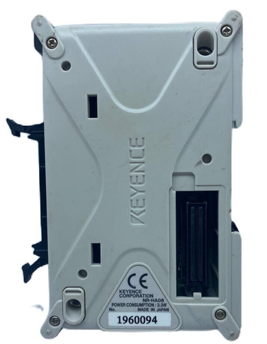 KEYENCE NR-500 INTERFACE UNIT & NR-HA08 ANALOG MULTI-INPUT DATA LOGGER ...