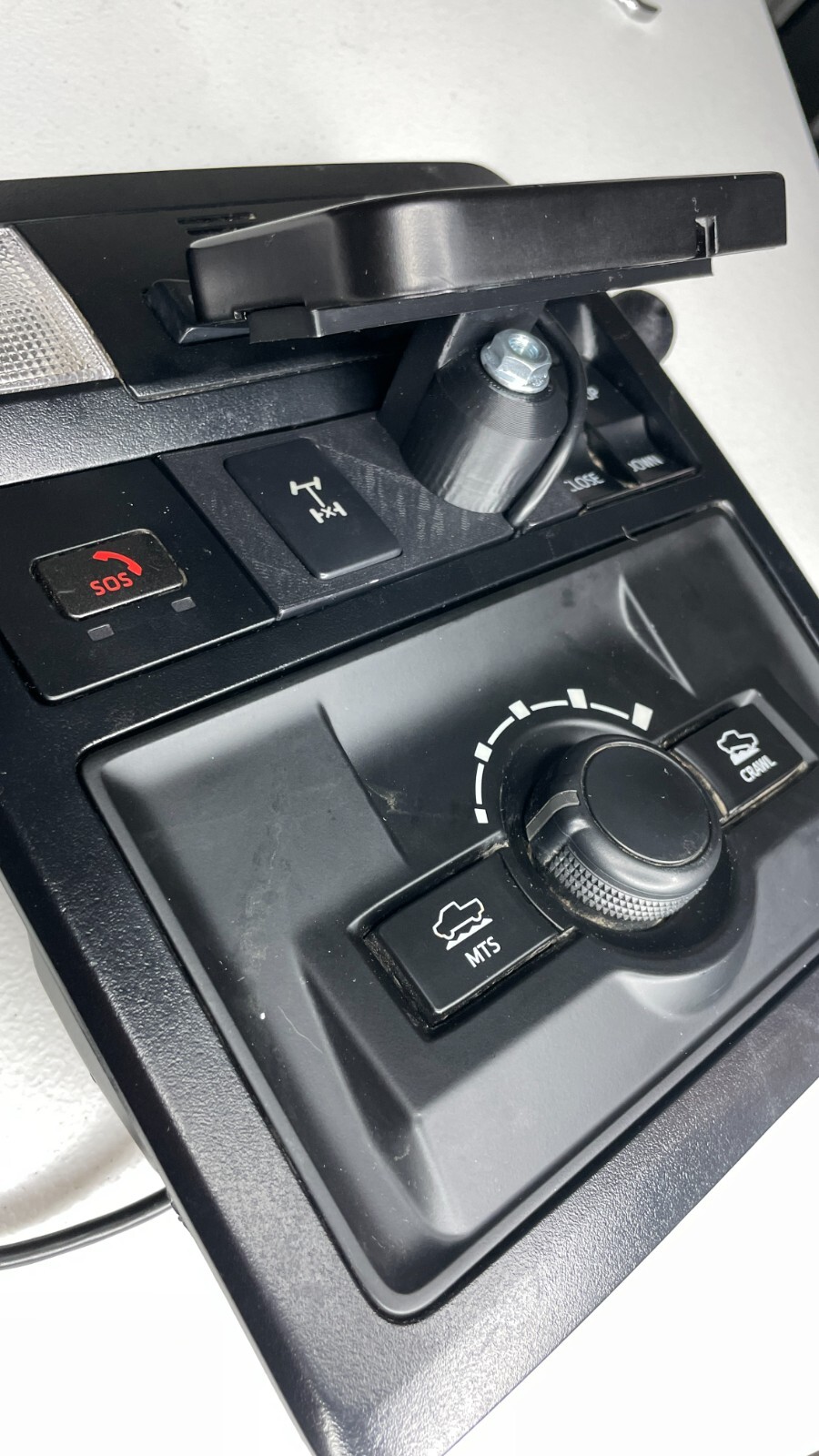 2016-2023 Toyota Tacoma 3rd Gen Overhead Console Mount Auxbeam Mount 6 ...