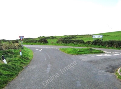 Photo 6x4 A minor road meets the B738 Portslogan c2009 | eBay UK