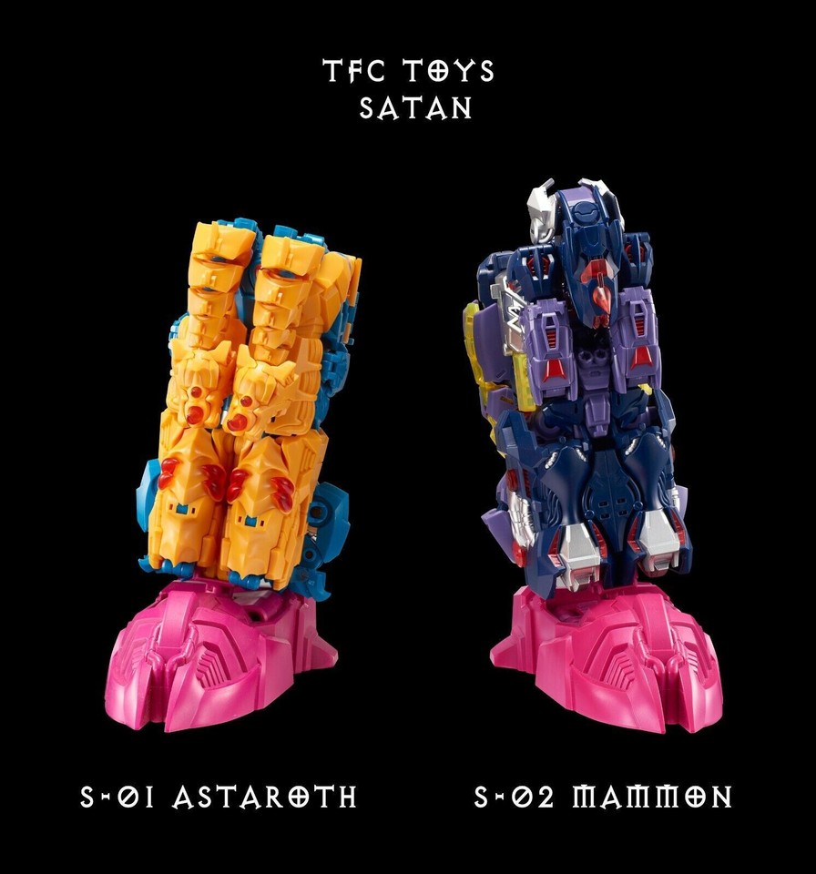 COOL Transformation toys TFC toys Satan S-02 Leviathan Figure In Stock ...
