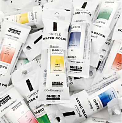 Shield Basic Watercolor Paint Tube 20ml - Choose one color | eBay