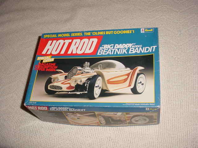 Revell Hot Rod Ed Big Daddy Roths Beatnik Bandit Model Kit #7110 1 25 ...