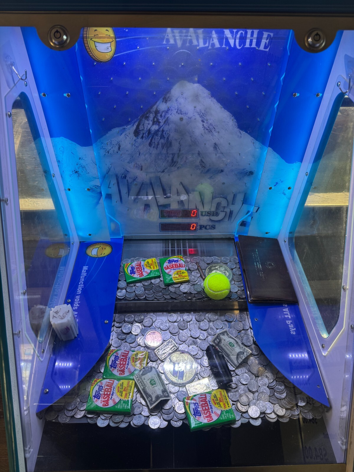 Avalanche coin pusher machines used | eBay