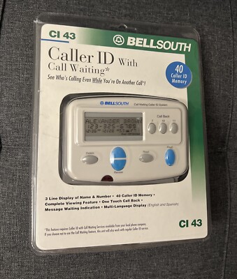 Bellsouth Caller ID with Call Waiting CI 43 | eBay