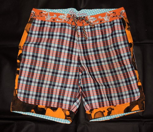 Robert Graham Men's Swim Trunk Shorts Board Mesh Lined Size 36 | eBay