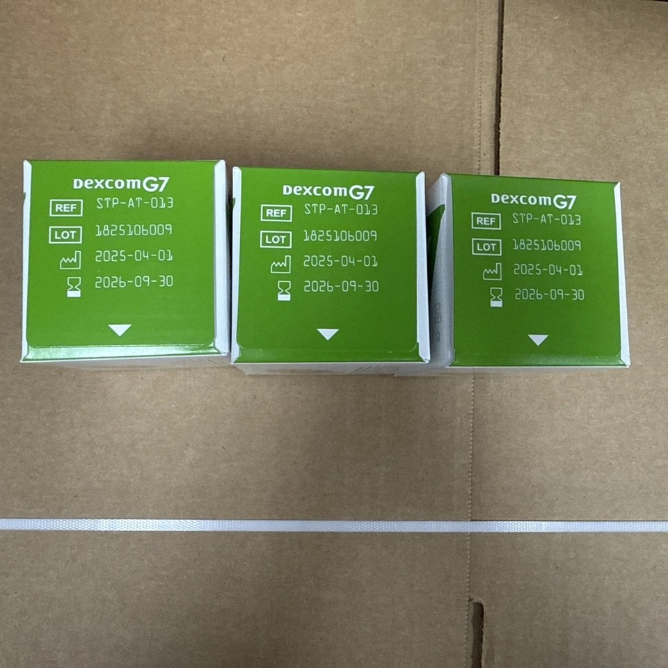3 Boxes Dexcom G7 Waterproof G7 Adhesive Patches CGMs Exp 09-30-2026 | eBay