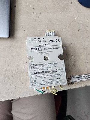 Used Oriental Motor ES01 Speed Controller Tested Working Fast Shipping ...