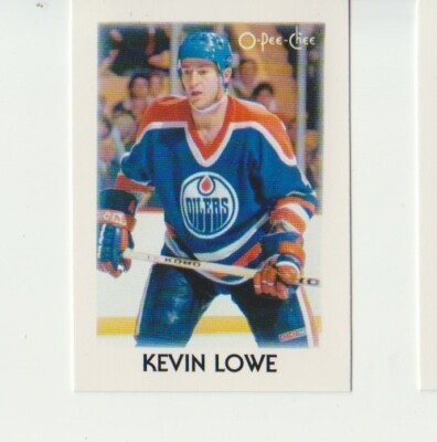 Kevin Lowe, 1987-88 O-Pee-Chee Mini #25, Edmonton Oilers | eBay