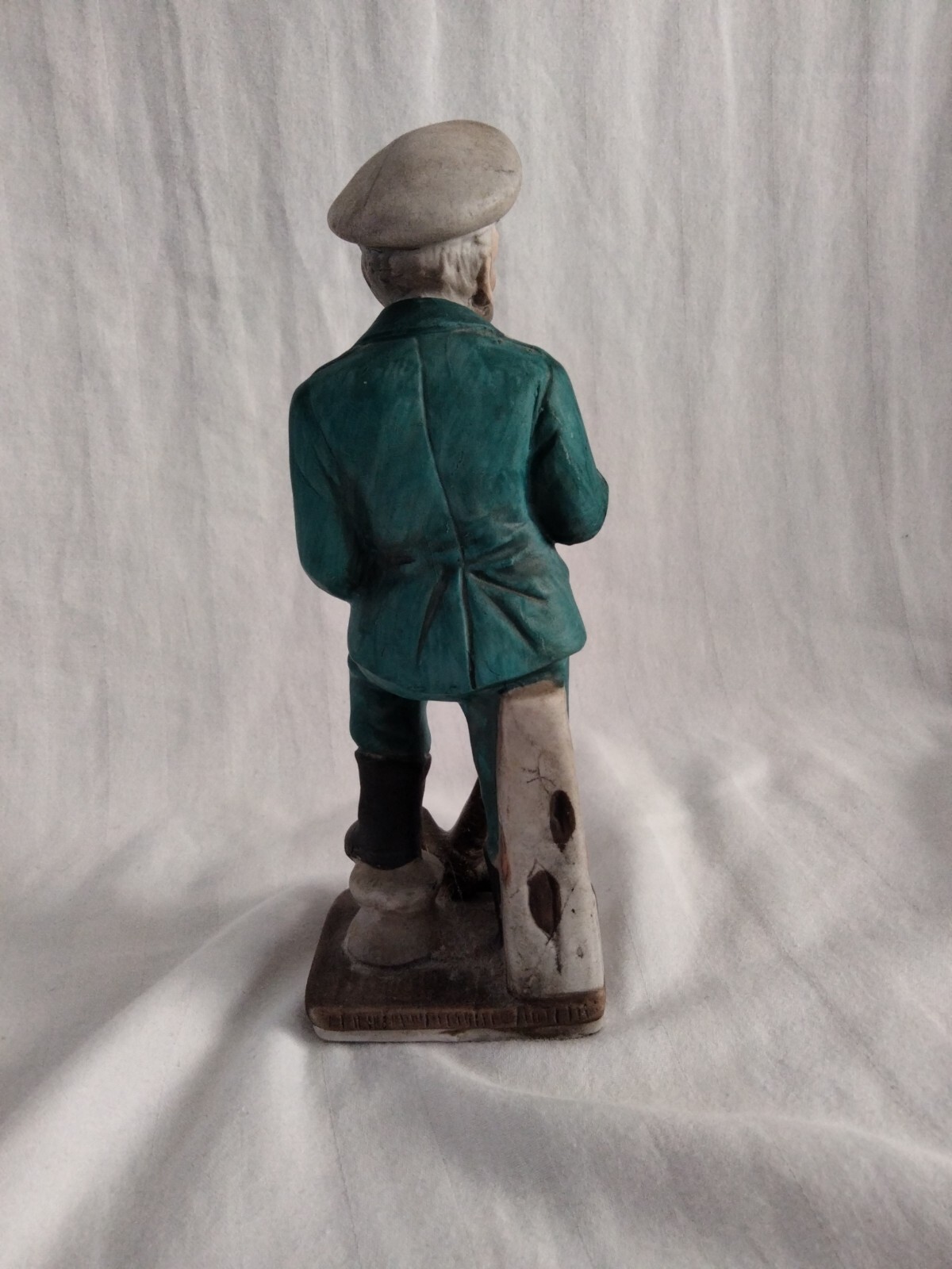 Nautical Ship Captain Pipe Map Anchor Collectible Porcelain Figurine 8 ...