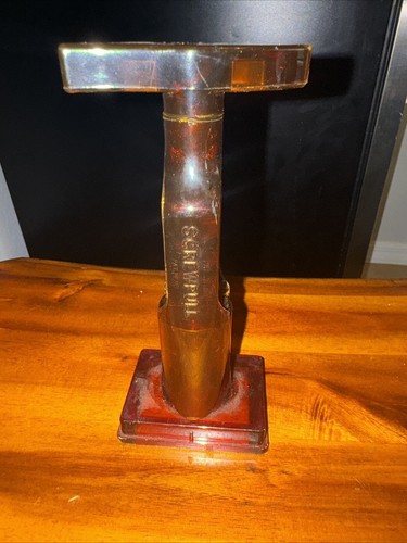 Vtg ScrewPull Corkscrew Wine Bottle Opener Table Model Pre-red Bakelite ...