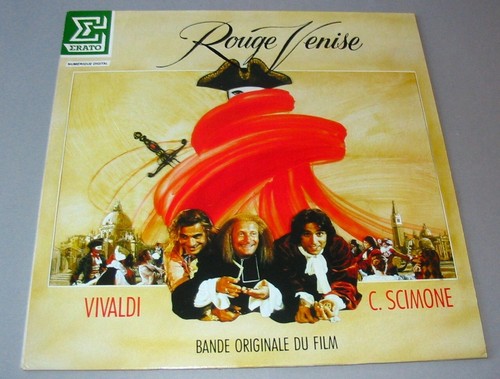 ROUGE VENISE (LP 33t) VIVALDI Claudio SCIMONE Bande Originale du Film ...