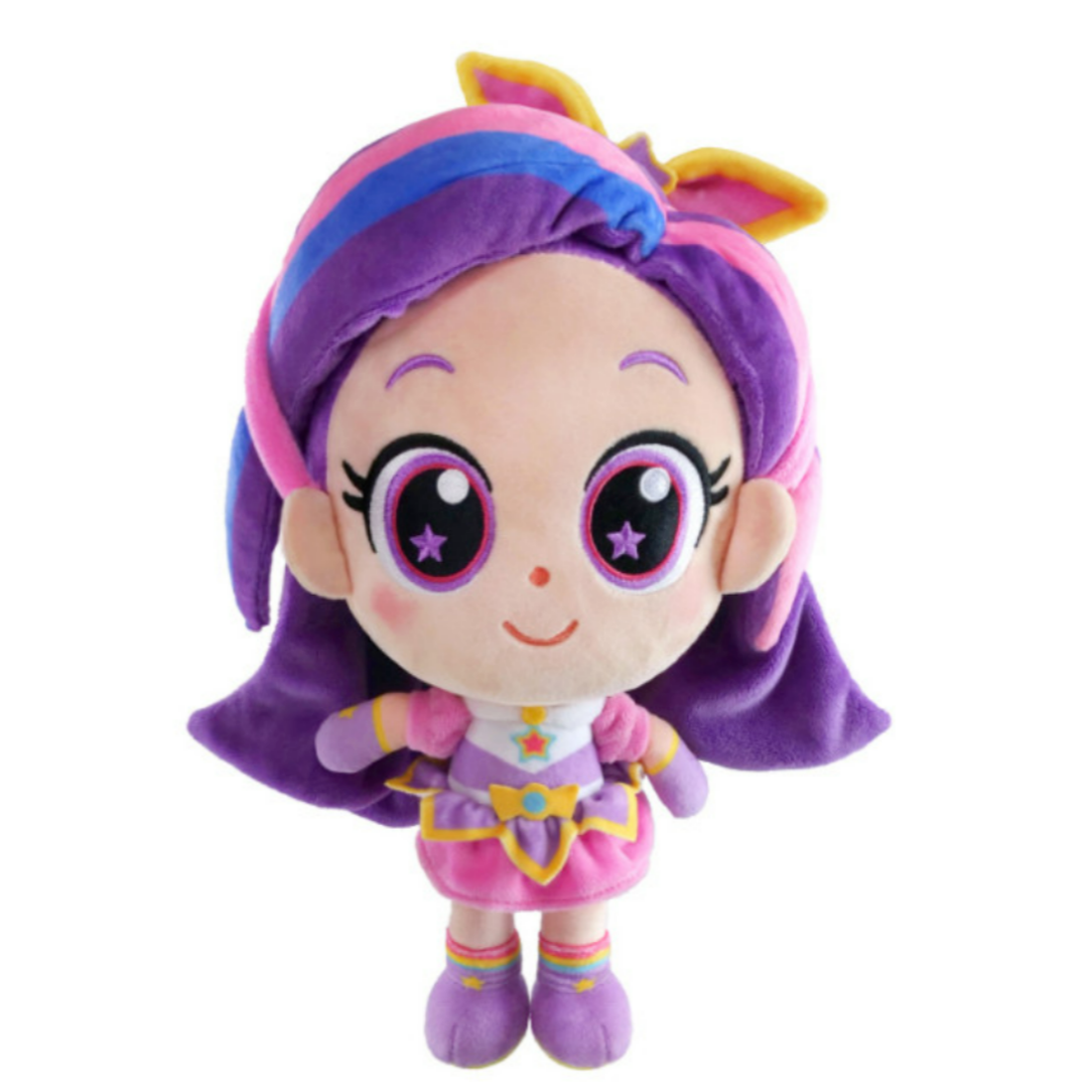 Rainbow Bubblegem Season 1 Princess Mermaid Purple Star Plush Doll ...