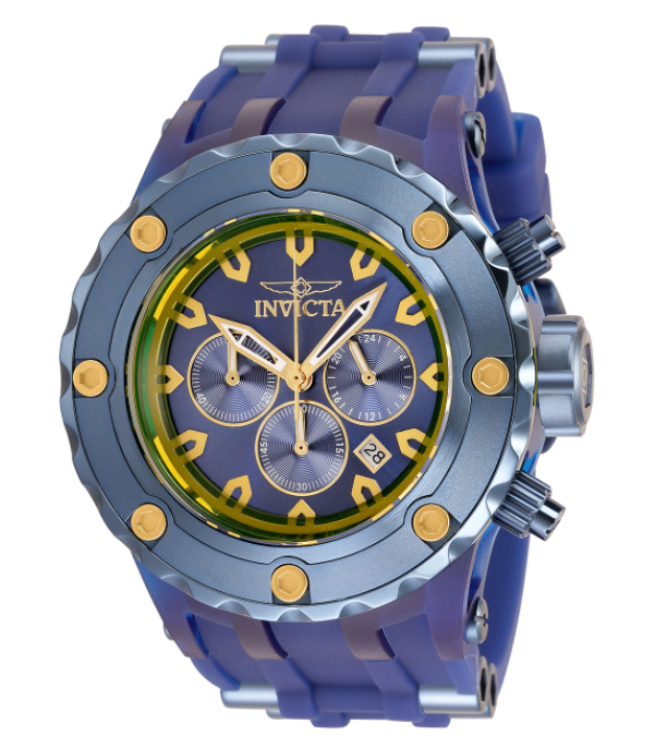 Invicta Subaqua BLUE LABEL Men's 52mm Anatomic Chronograph Watch 34264 ...
