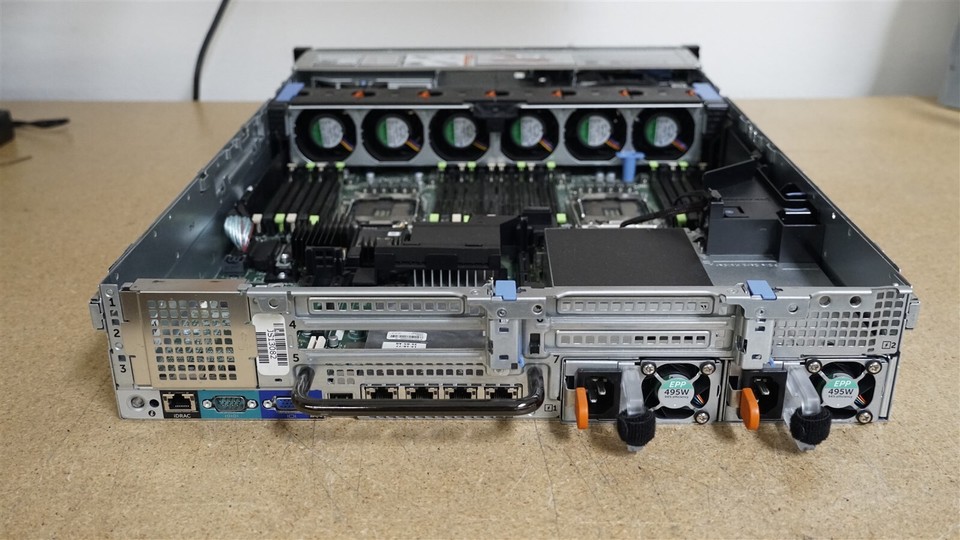 DELL POWEREDGE R730 8LFF 2x 12 CORE E5-2670V3 2.3GHz 32GB RAM 2x 4TB ...