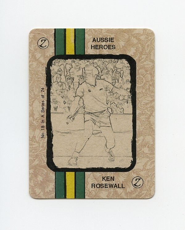 #TN26889 KEN ROSEWALL Australian Legend Trading Card | eBay